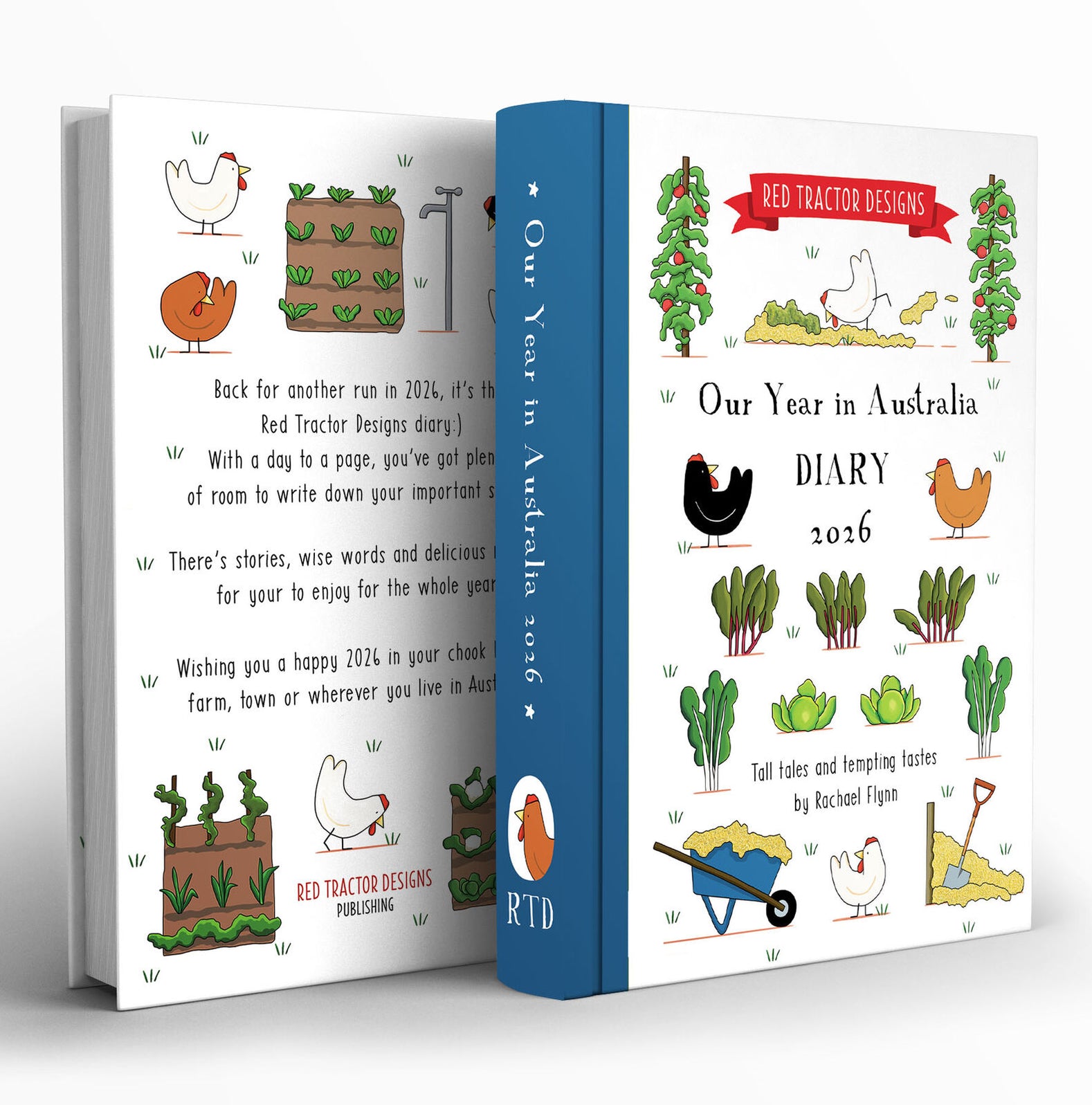 'Our Year in Australia' 2026 Diary - Red Tractor Designs– Butterscotch