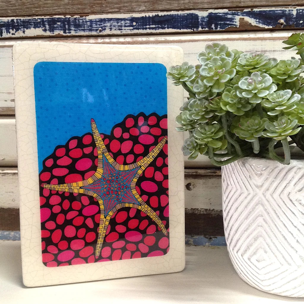 Medi Woodblock - Iconic Starfish– Butterscotch